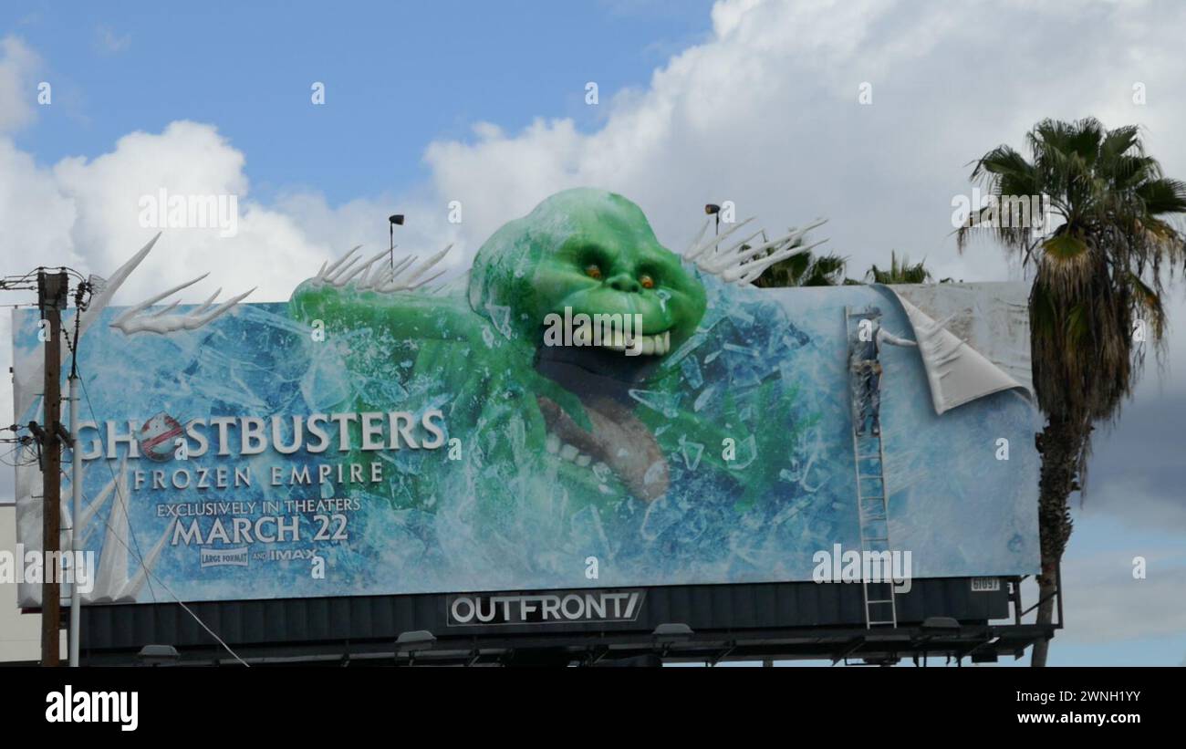Los Angeles, California, USA 1st March 2024 Ghostbusters Frozen Empire ...