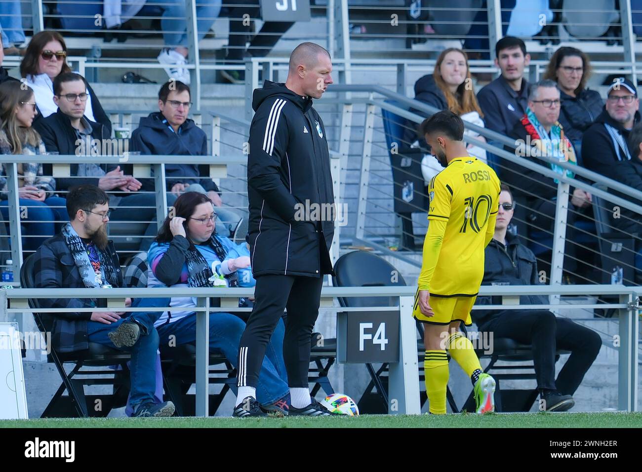 Minneapolis, Minnesota, USA. 2nd Mar, 2024. Minnesota United head coach ...