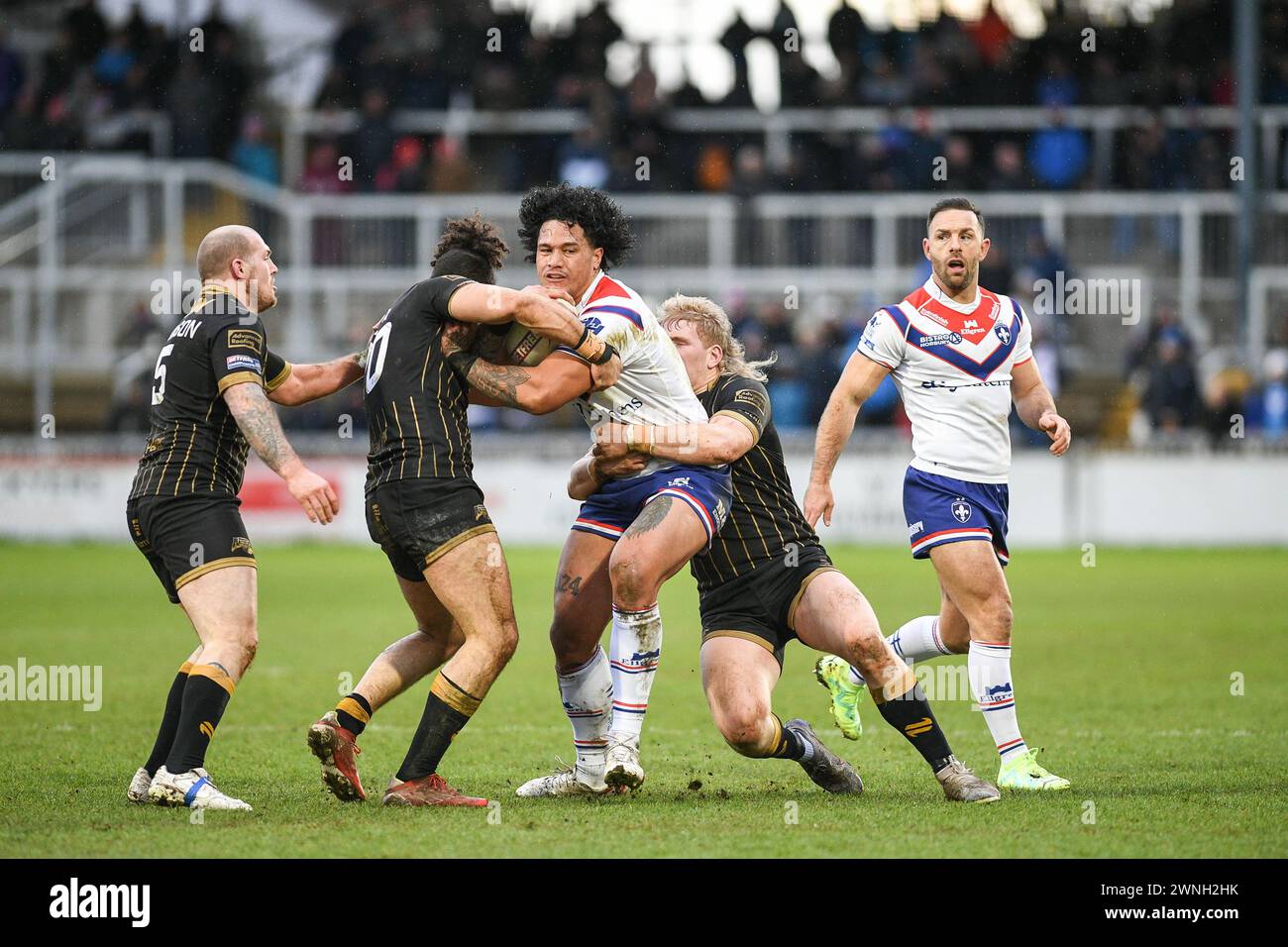 Wakefield, England - 2nd March 2024 - Wakefield Trinity's Renouf Atoni ...