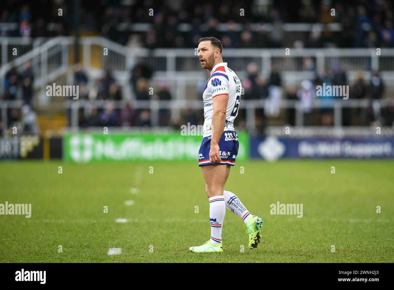 Wakefield, England - 2nd March 2024 - Wakefield Trinity's Luke Gale ... Wakefield, England - 2nd March 2024 - Wakefield Trinity's Luke Gale ...