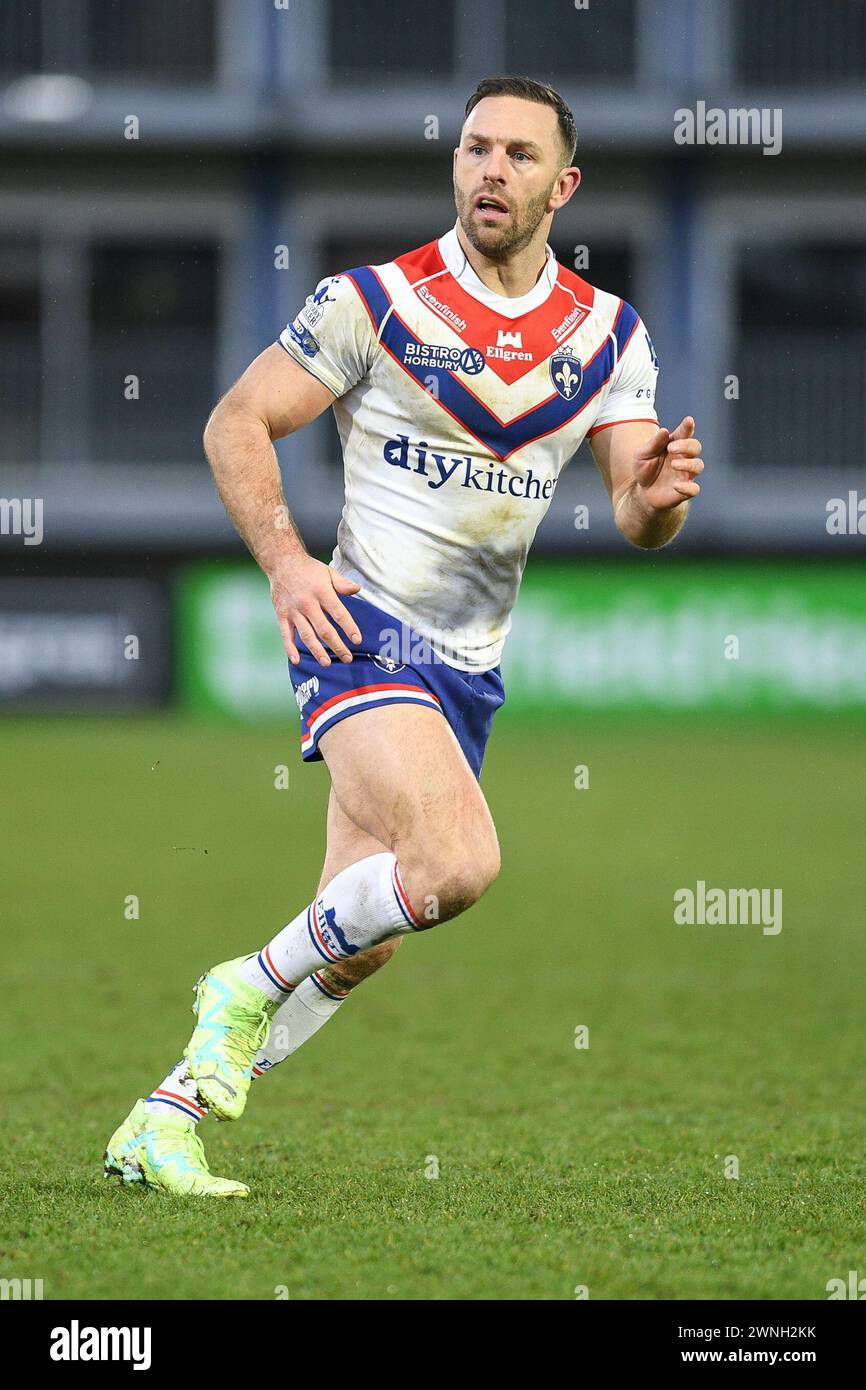 Wakefield, England - 2nd March 2024 - Wakefield Trinity's Luke Gale ... Wakefield, England - 2nd March 2024 - Wakefield Trinity's Luke Gale ...