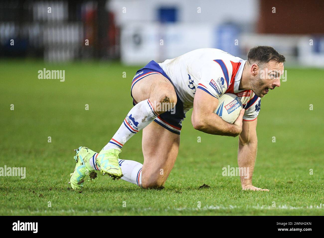 Wakefield, England - 2nd March 2024 - Wakefield Trinity's Luke Gale ...