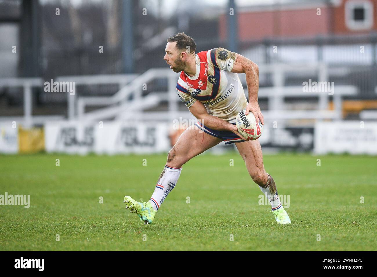 Wakefield, England - 2nd March 2024 - Wakefield Trinity's Luke Gale ...
