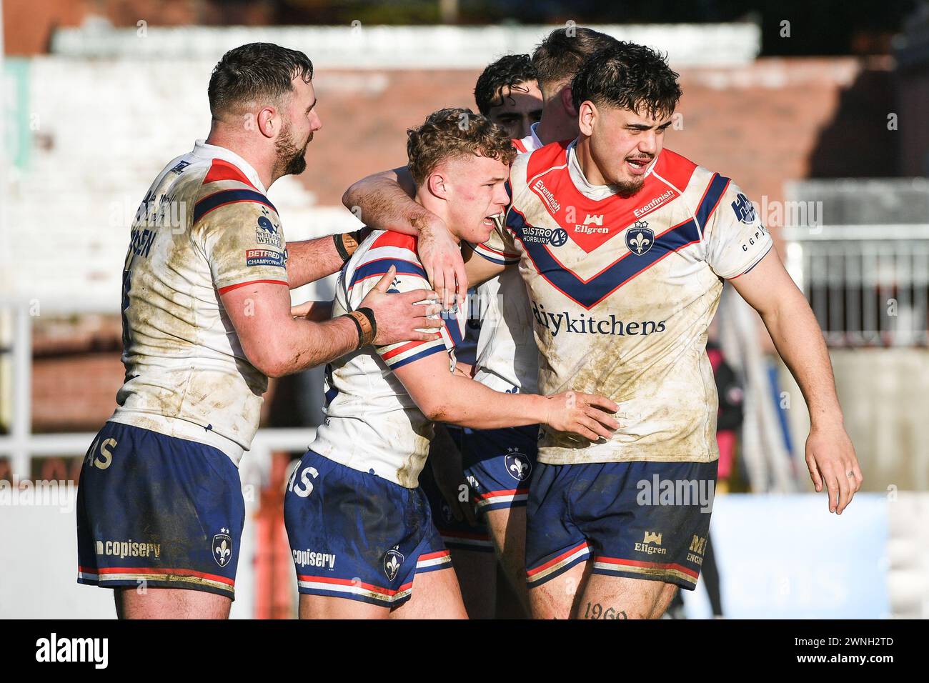 Wakefield, England - 2nd March 2024 - Wakefield Trinity's Harvey Smith ...