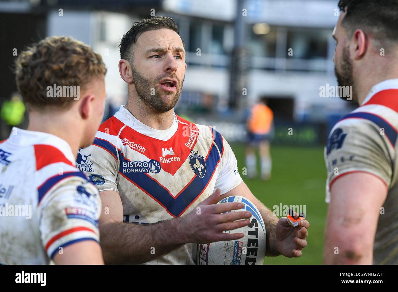 Wakefield, England - 2nd March 2024 - Wakefield Trinity's Luke Gale ...