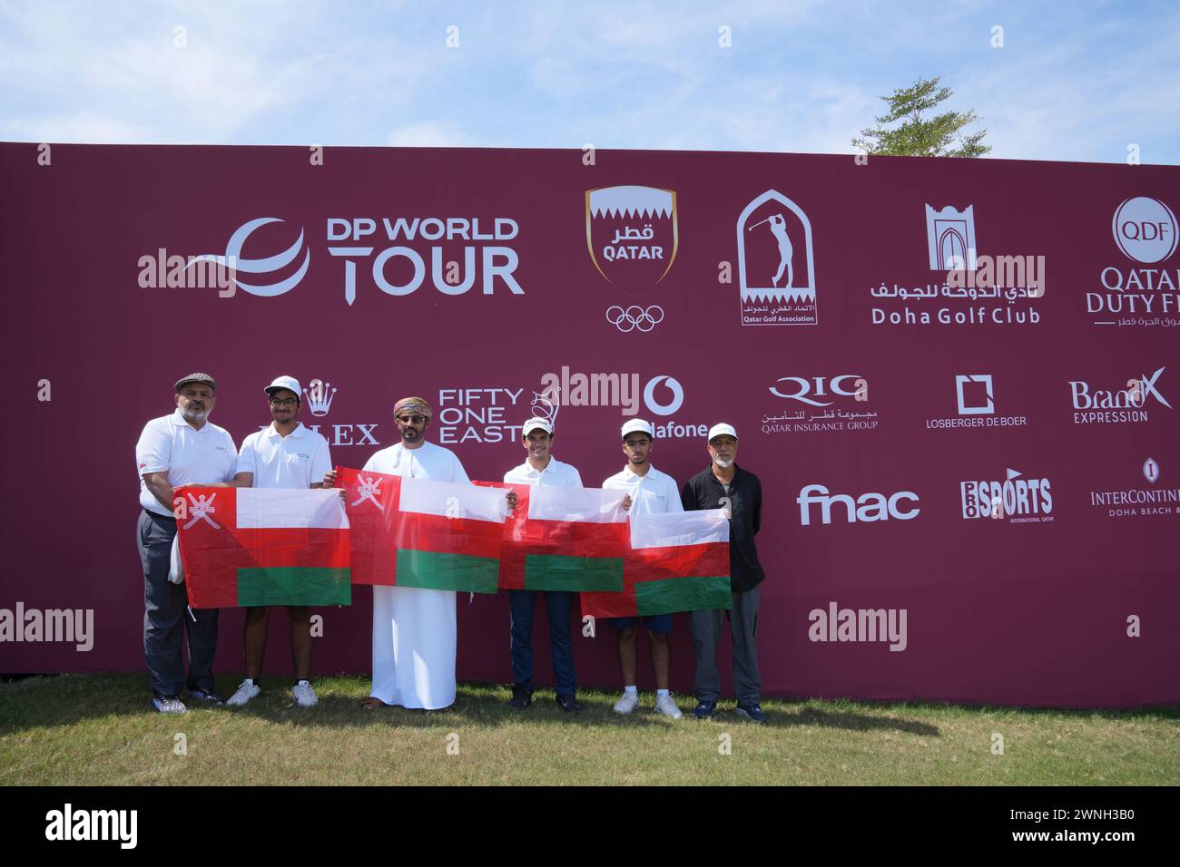 GCC Golf Championship in Qatar on February 29, 2024 Friday at Doha Golf ...