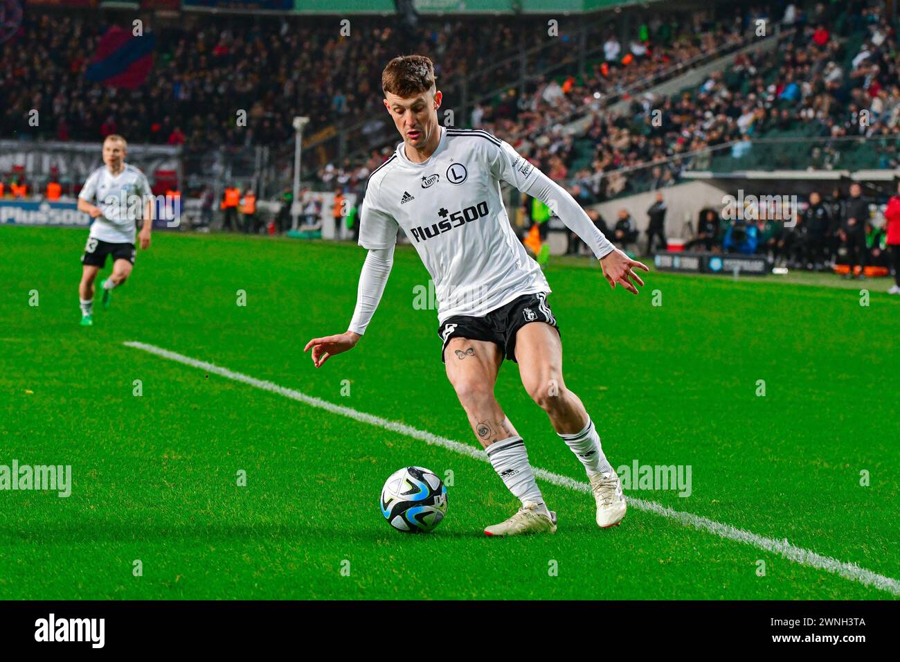 Warszawa, Poland. 02nd Mar, 2024. 2024.03.02 Warszawa pilka nozna PKO ...