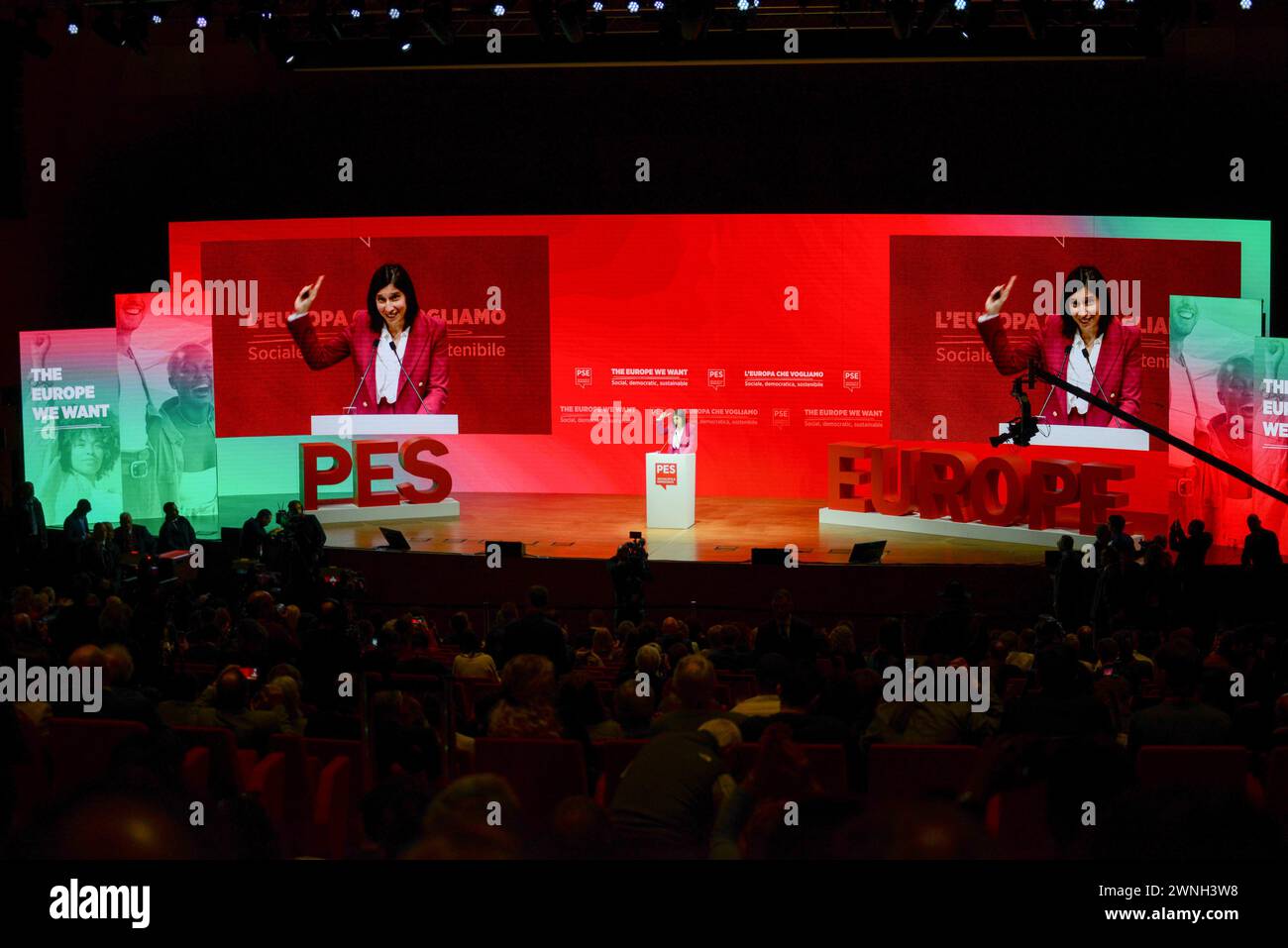 Rome, Italy. 02nd Mar, 2024. Roma Convention Center "LA NUVOLA", Rome, Italy, March 02, 2024 ...