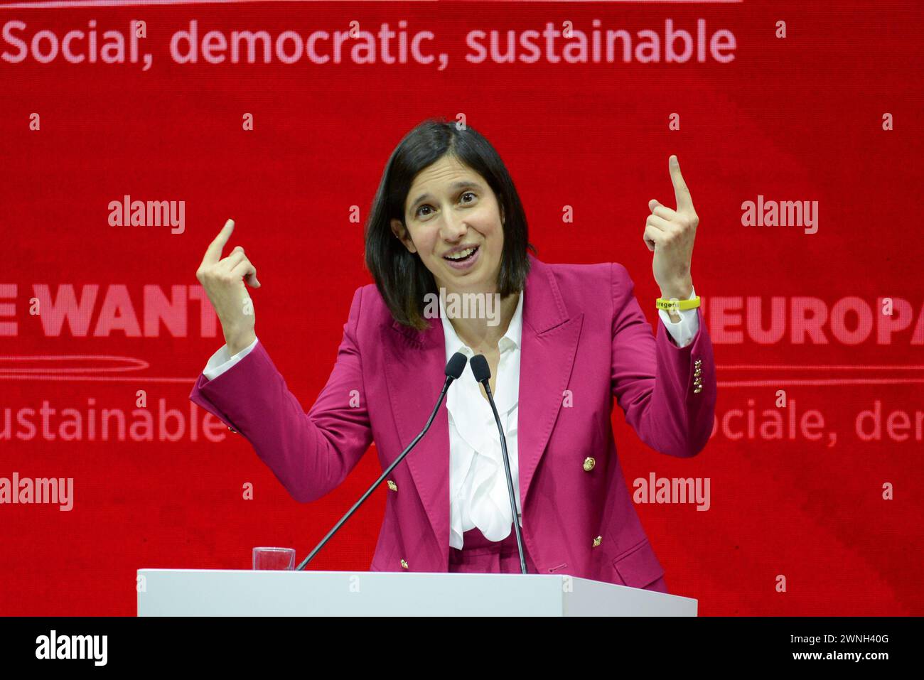 Rome, Italy. 02nd Mar, 2024. Roma Convention Center "LA NUVOLA", Rome ...