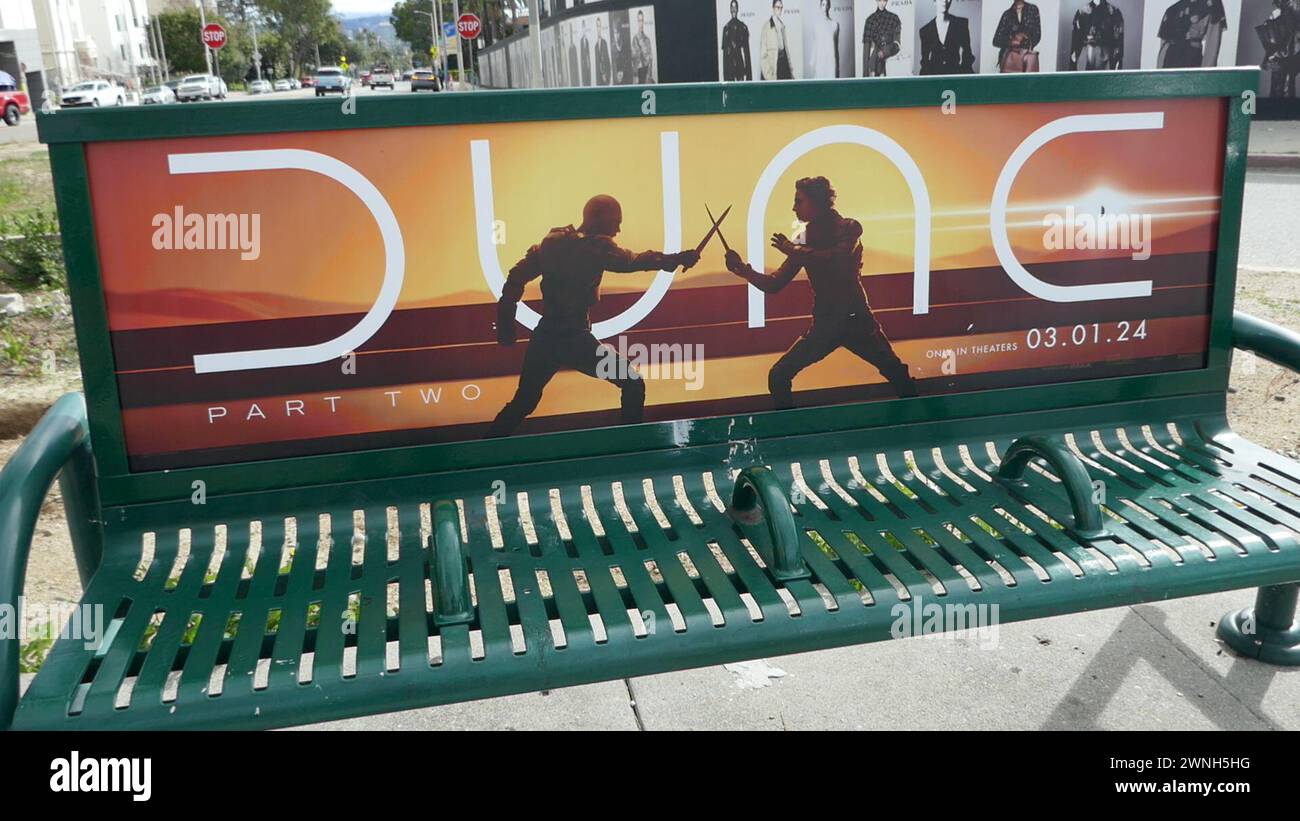 Los Angeles, California, USA 1st March 2024 Warner Bros. Dune Part 2 ...
