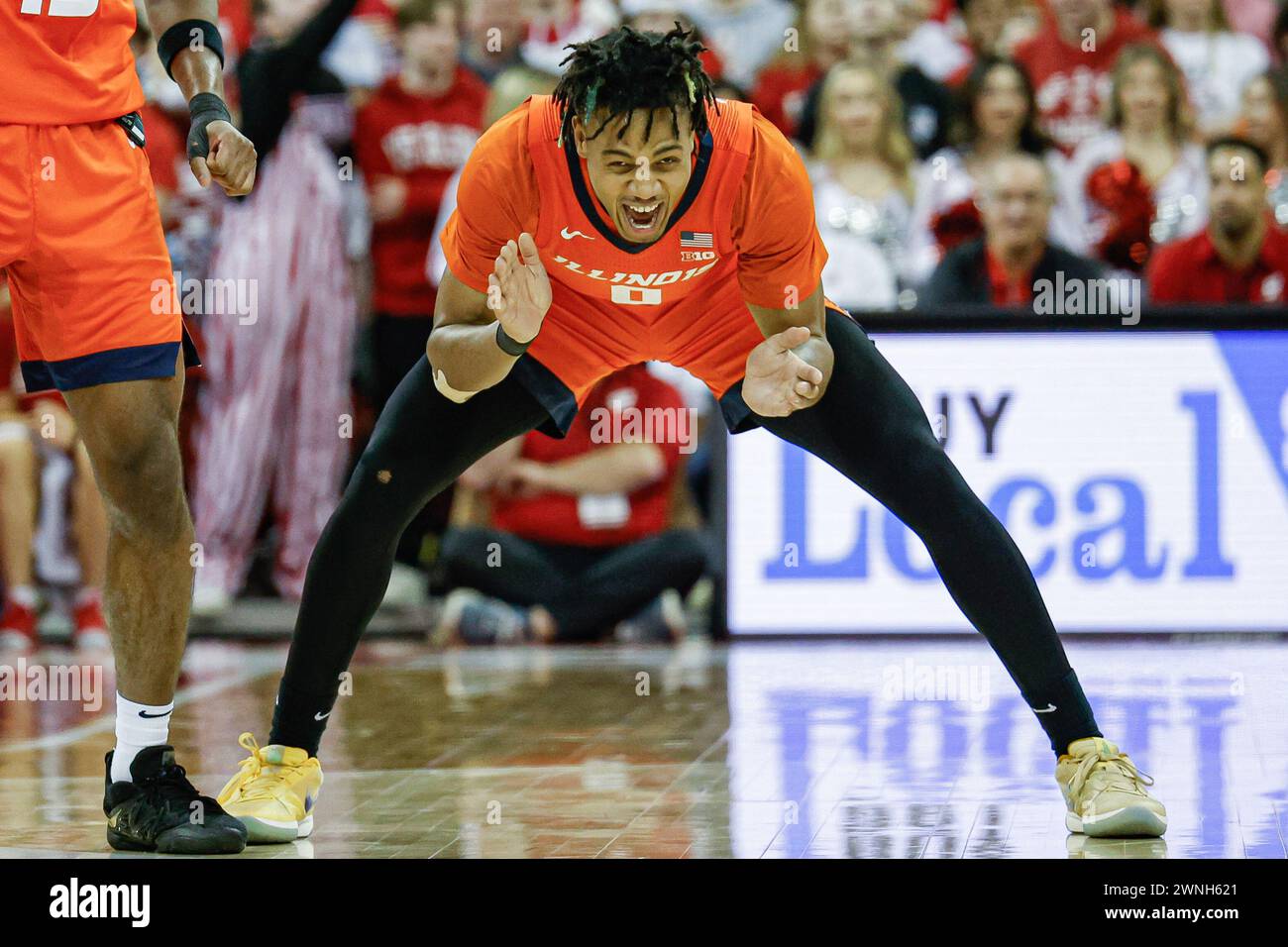 March 2, 2024: Illinois Fighting Illini guard Terrence Shannon Jr. (0 ...