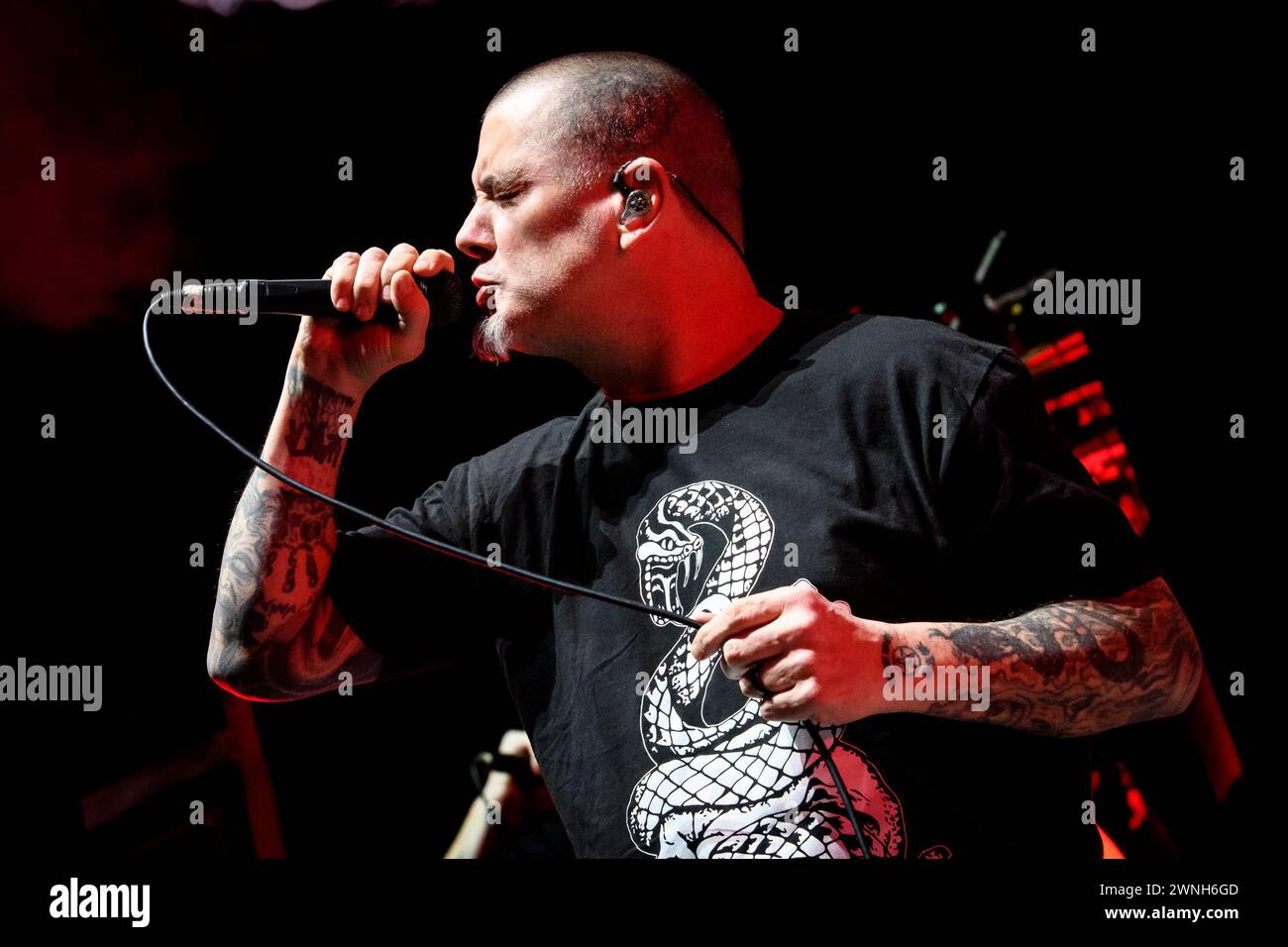 Toronto, Canada. 26th Feb, 2024. Phil Anselmo of American heavy metal ...