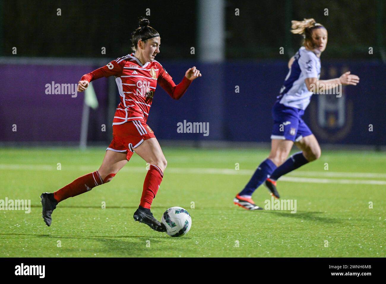 Anderlecht, Belgium. 02nd Mar, 2024. Noemie Gelders (10) of Standard ...