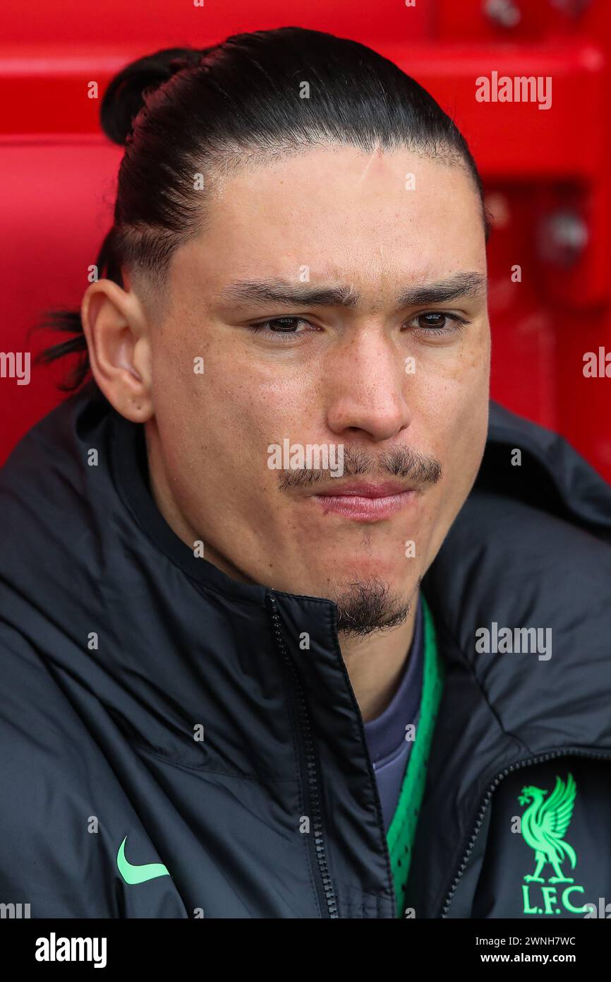 Darwin Núñez of Liverpool during the Premier League match Nottingham ...