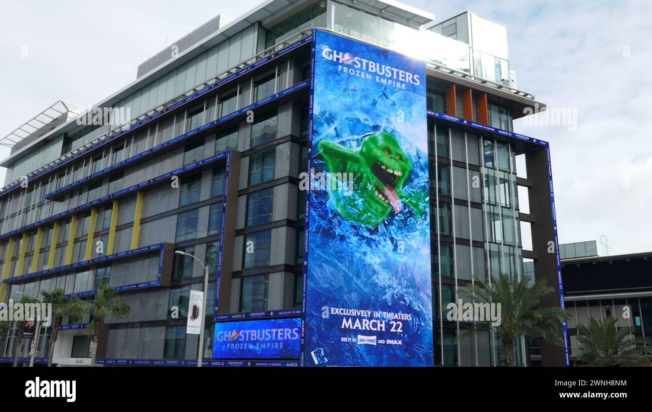 Los Angeles, California, USA 1st March 2024 Ghostbusters Frozen Empire ...