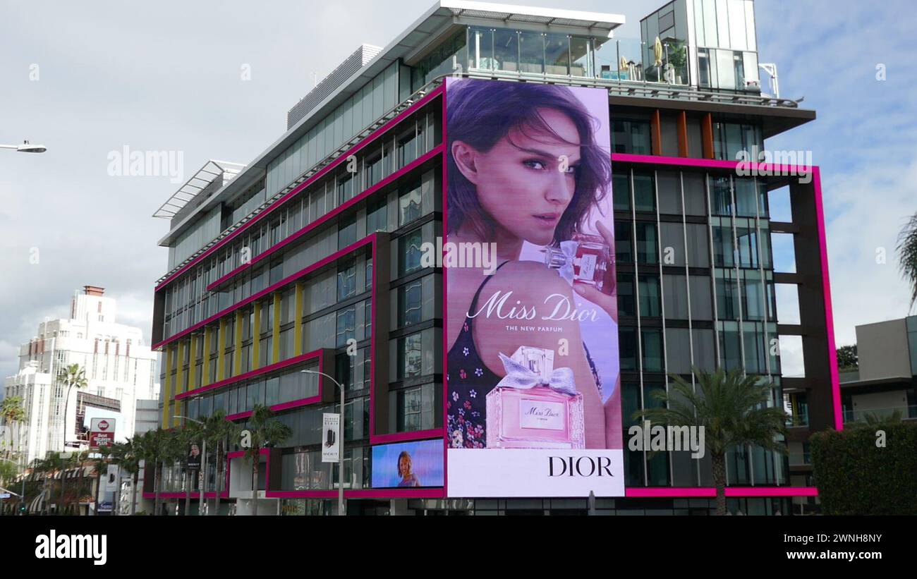Los Angeles, California, USA 1st March 2024 Natalie Portman Dior ...