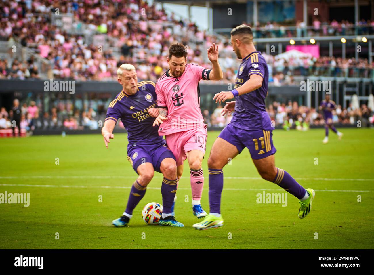 Lionel messi miami orlando city hi-res stock photography and images - Alamy