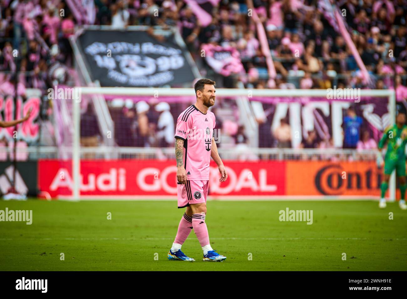 Fort Lauderdale, FL, USA. 2nd March 2024. 10-Lionel Messi of Inter ...