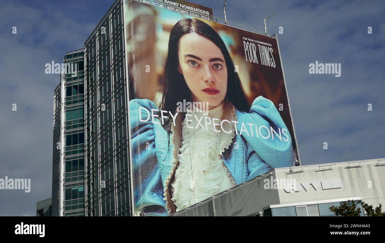 Los Angeles, California, USA 1st March 2024 Emma Stone Poor Things ...