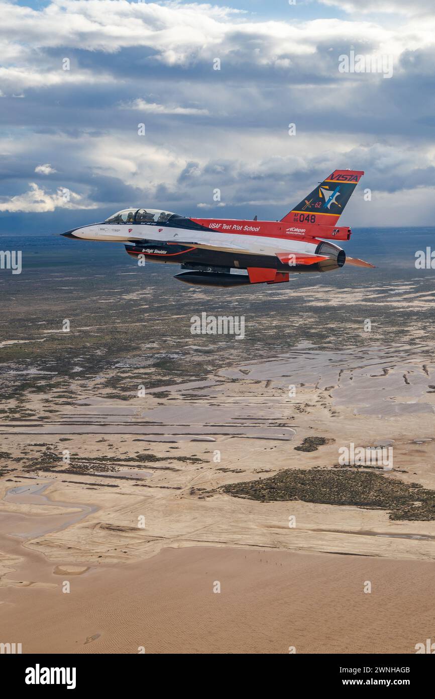 The X-62 Variable In-Flight Stability Test Aircraft (VISTA) flies in ...