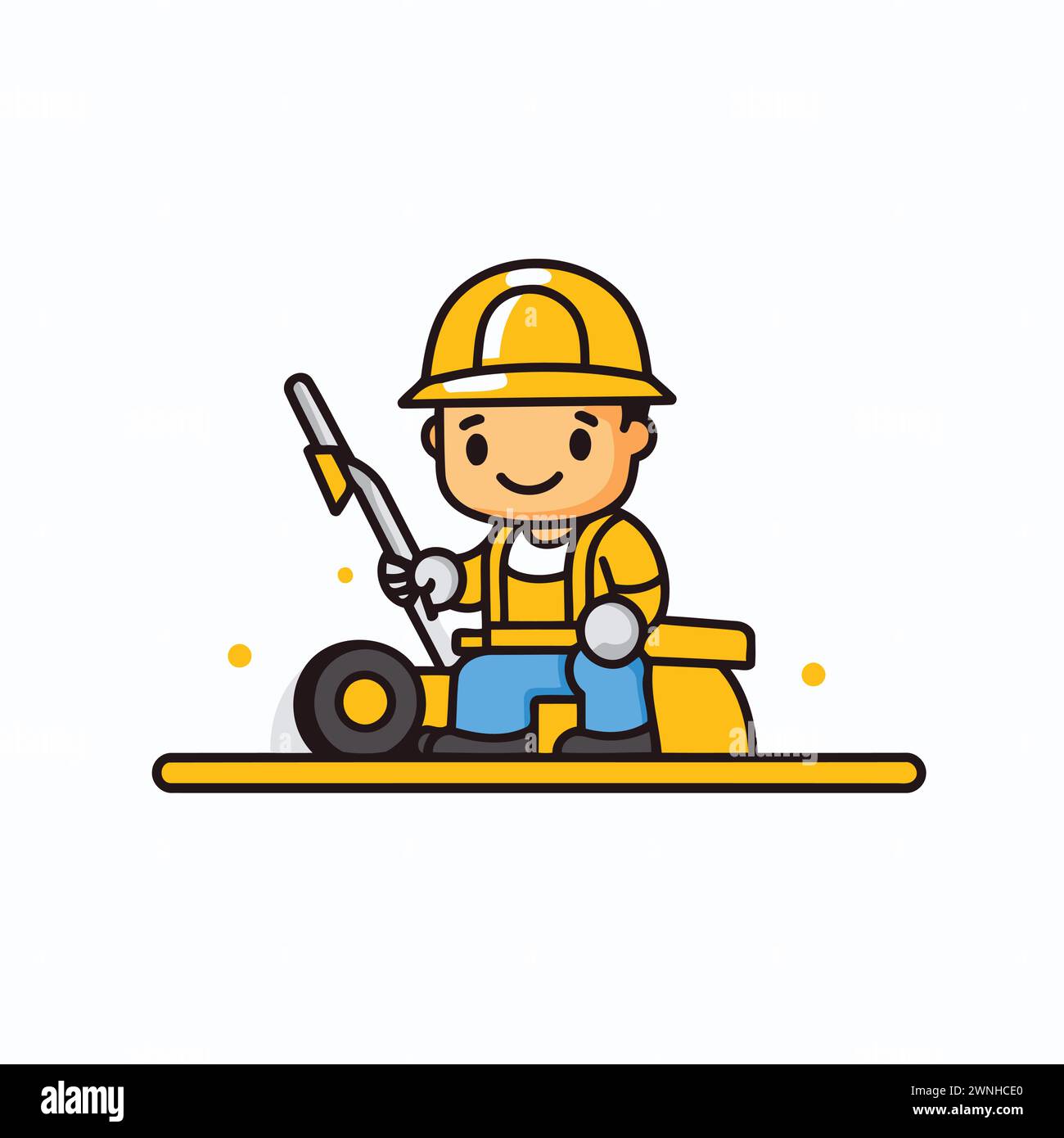 Overalls equipment Stock Vector Images - Alamy