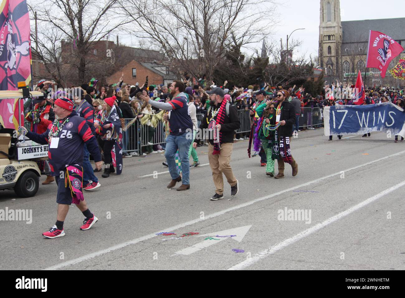 St louis mardi gras parade 2024 hi-res stock photography and images - Alamy