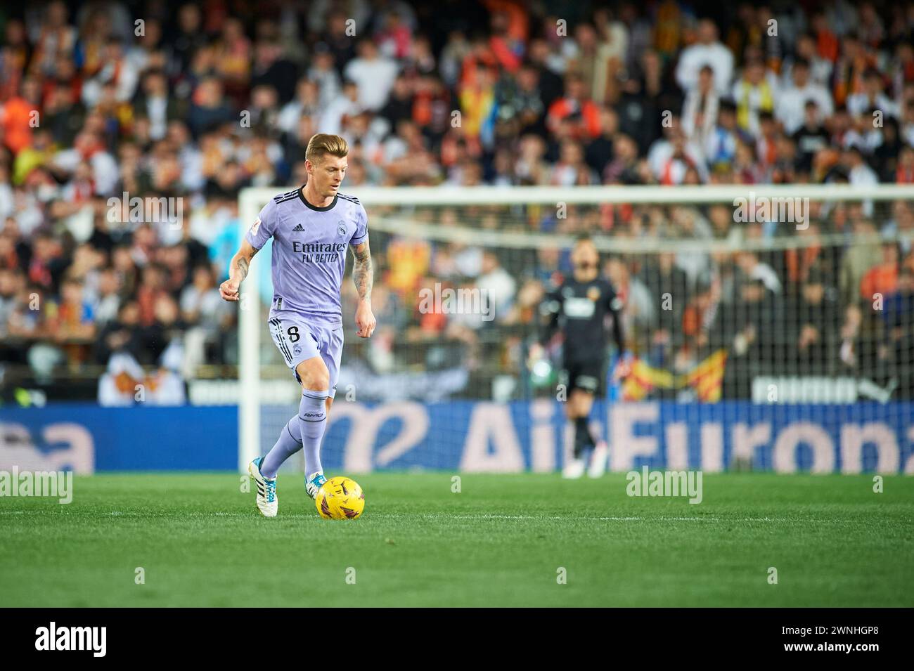 Toni Kroos of Real Madrid in action during the La Liga EA Sport Regular ...