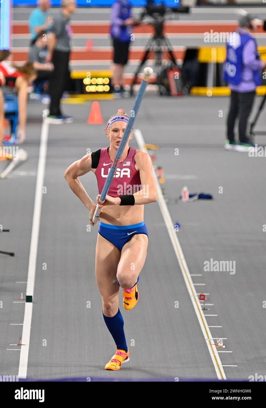 Sandi morris usa pole vault hi-res stock photography and images - Alamy