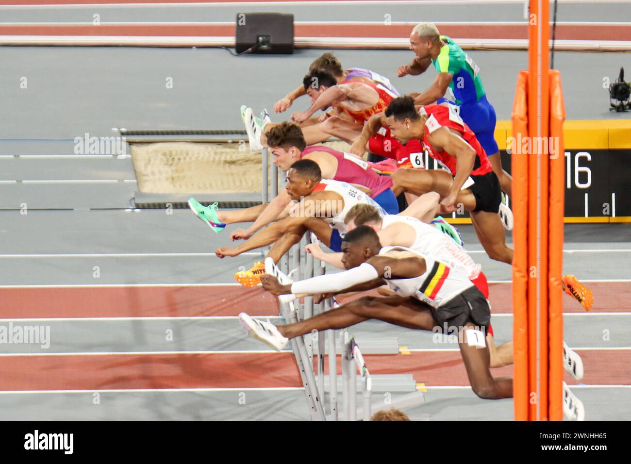 World athletics indoor championships glasgow 2024 hi-res stock ...