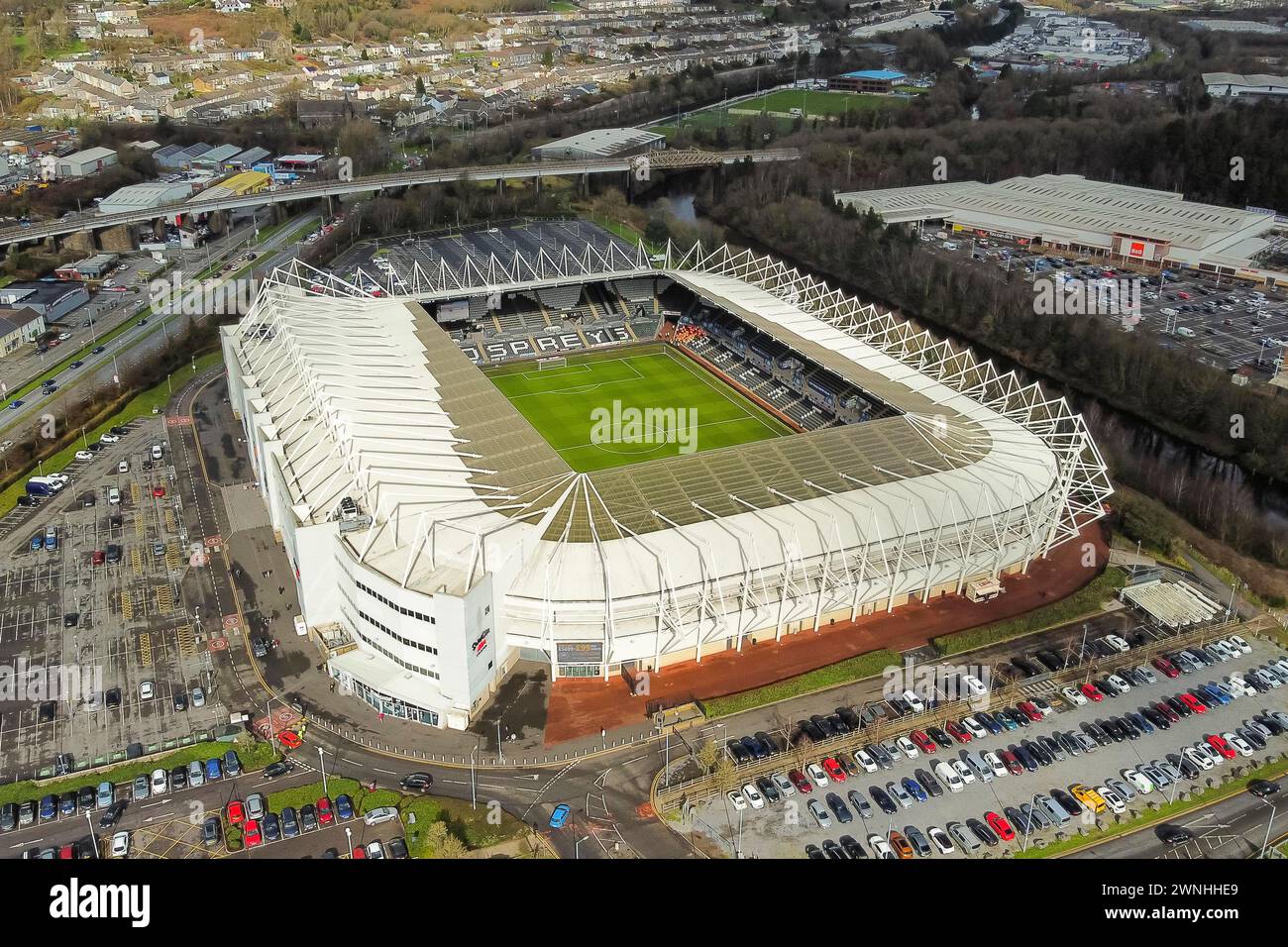 Swansea city football team hi-res stock photography and images - Alamy