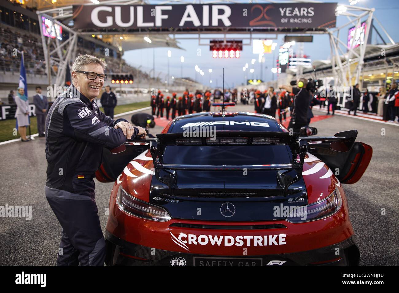 Bahrain. 02nd Mar, 2024. MAYLANDER Bernd, FIA Safety Car Driver ...