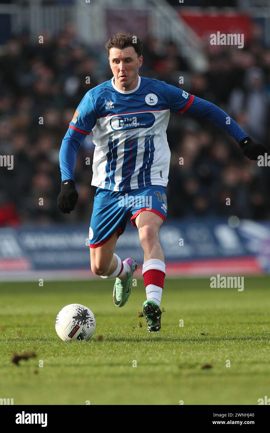 Hartlepool United's Callum Cooke during the Vanarama National League ...