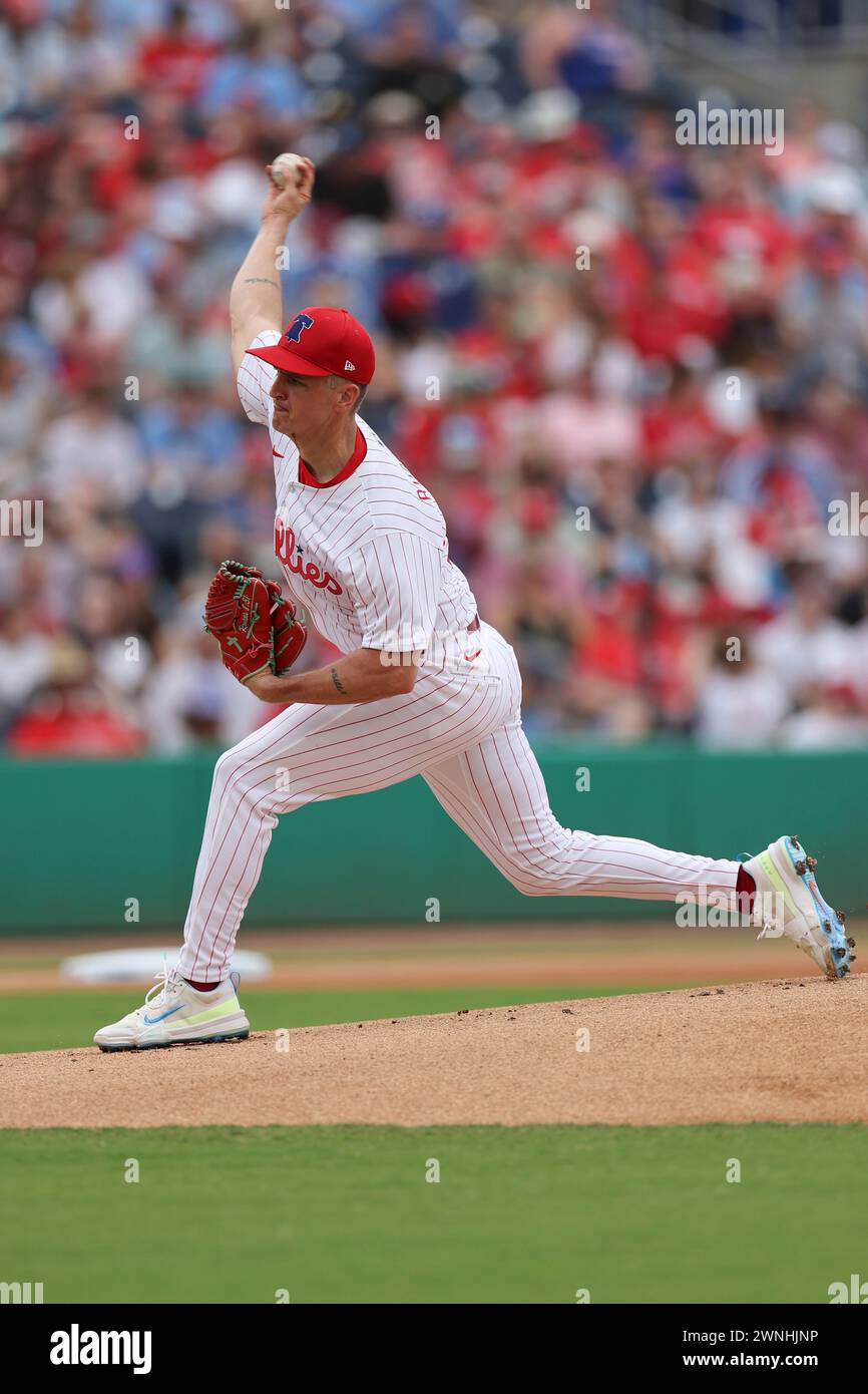 Clearwater, Florida, USA. 2nd Mar, 2024. Philadelphia Phillies starting ...
