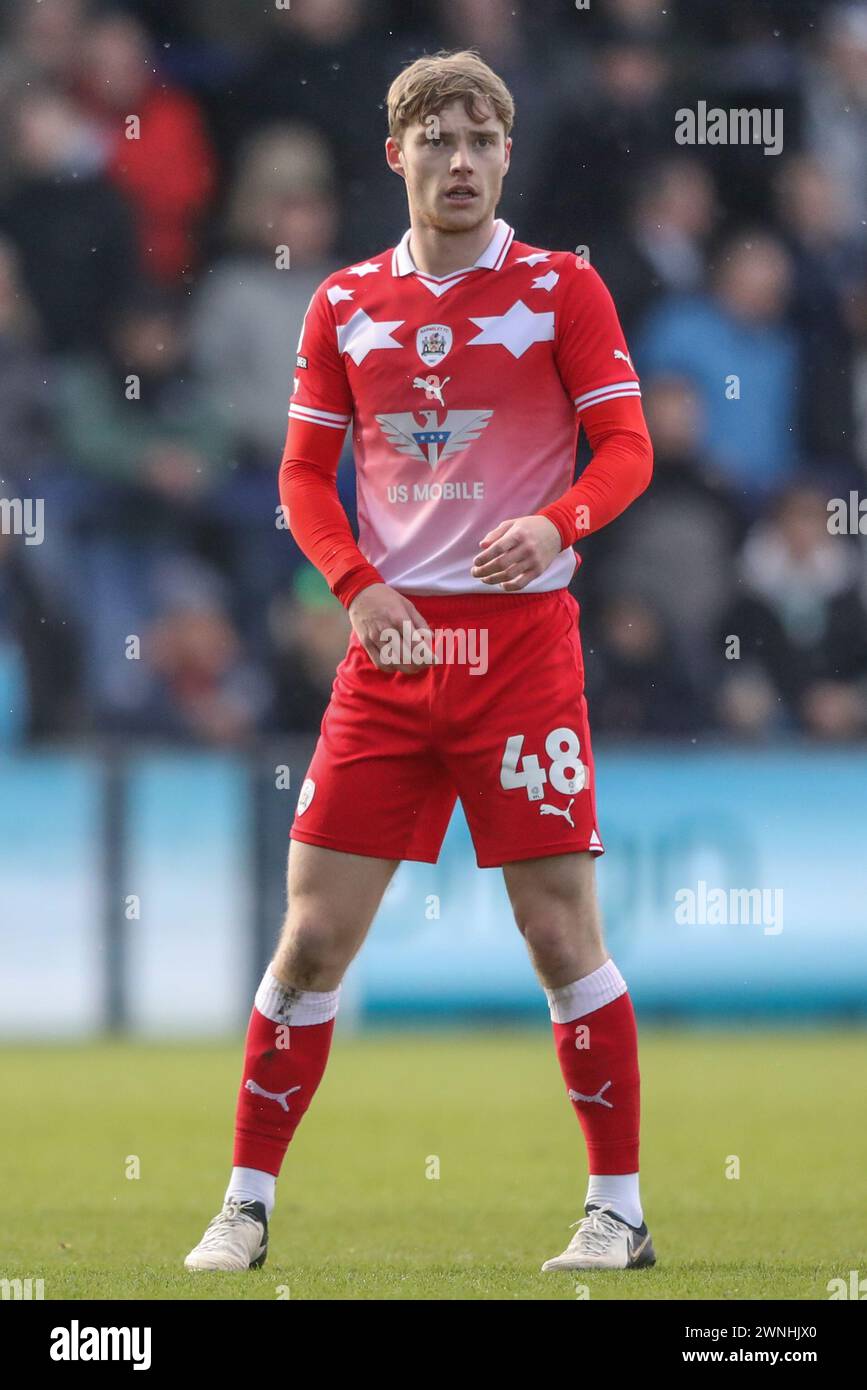 Luca Connell of Barnsley during the Sky Bet League 1 match Wycombe ...