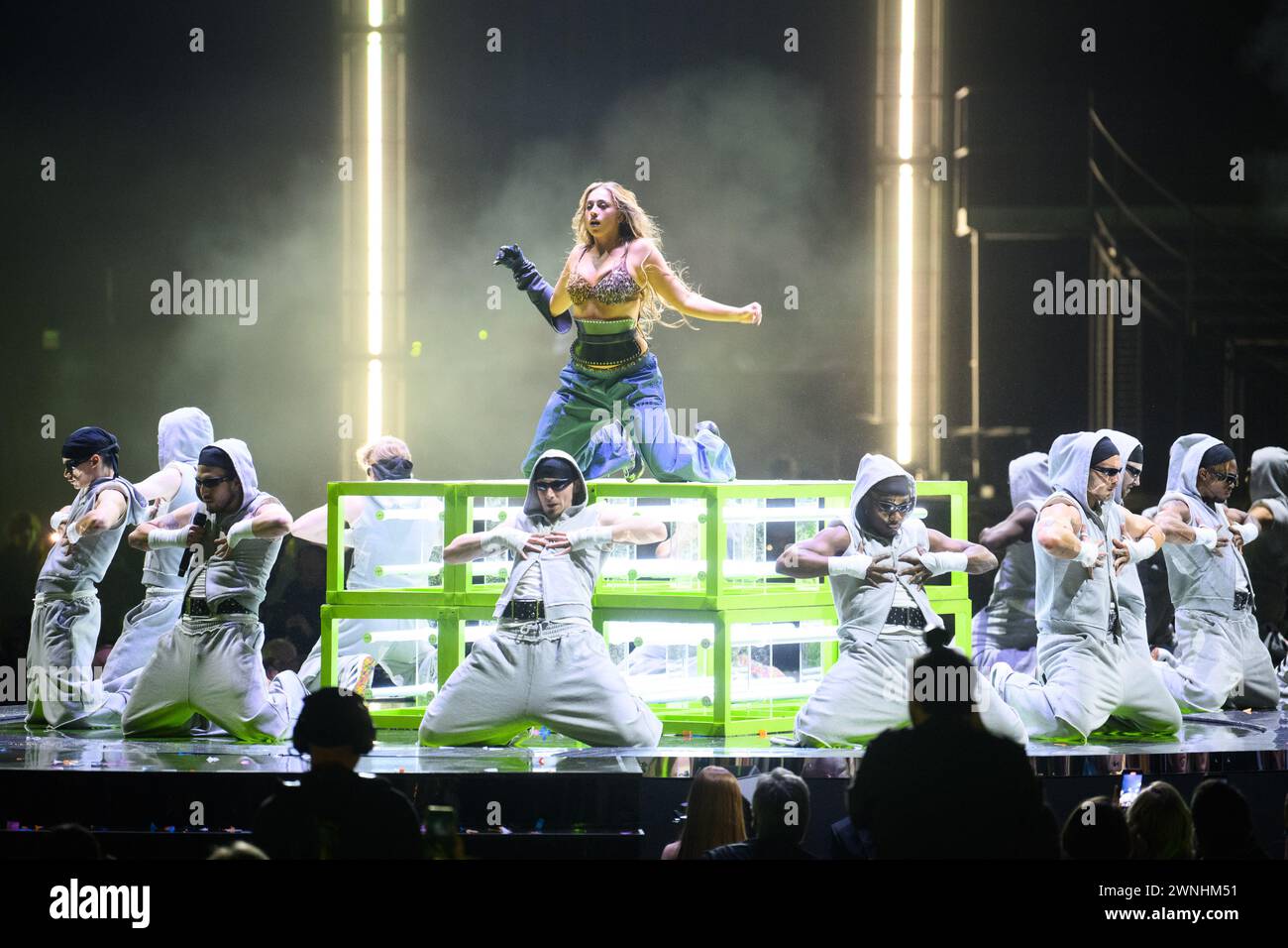 EDITORIAL USE ONLY. London, UK. 2 March 2023. Tate McRae during the ...