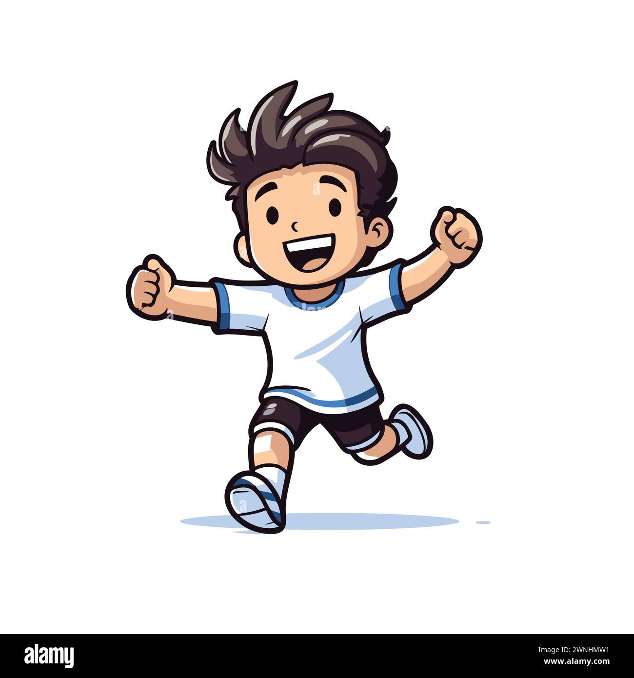 Man outstretched arms sport Cut Out Stock Images & Pictures - Alamy