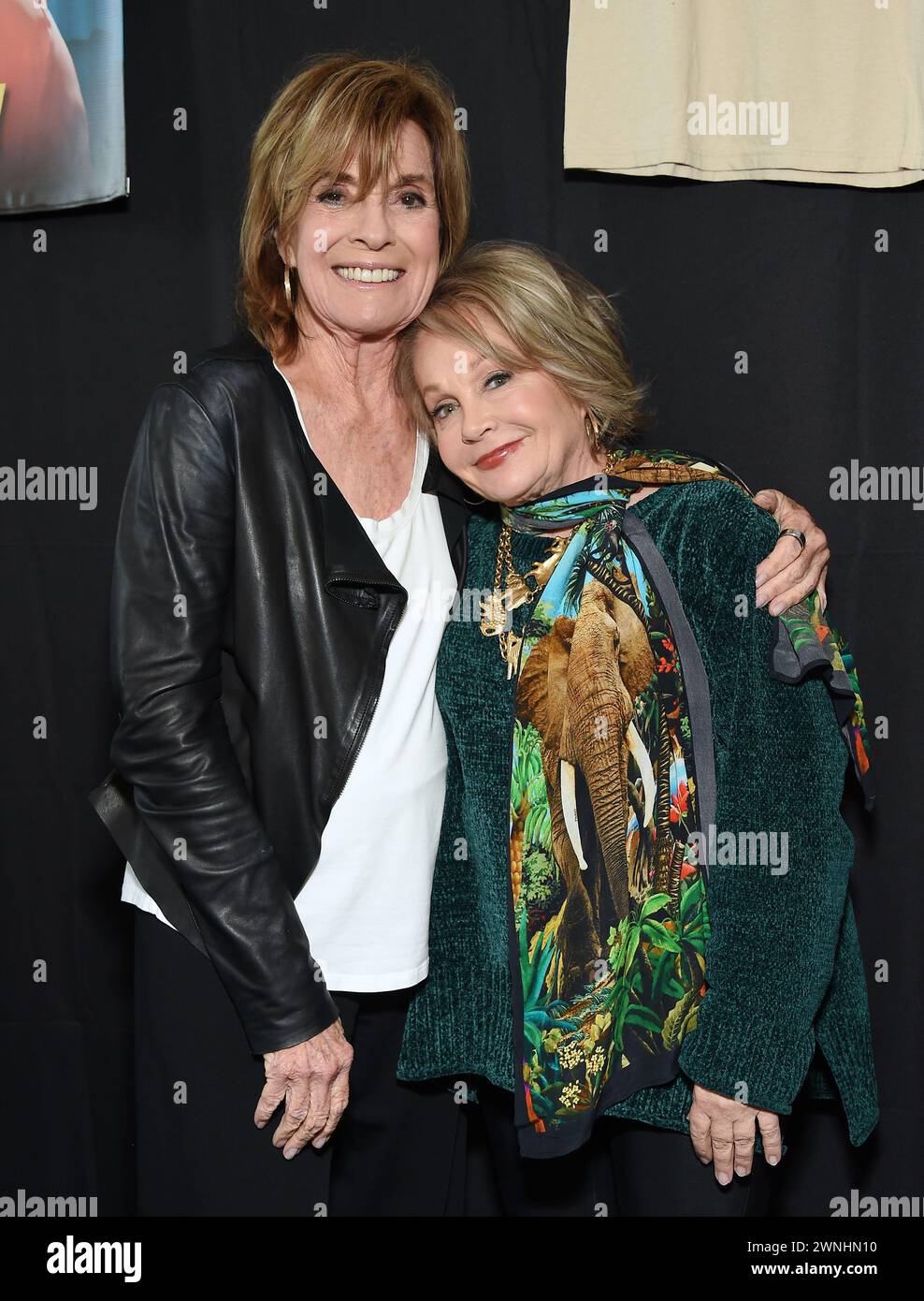 Burbank, USA. 02nd Mar, 2024. Linda Gray and Charlene Tilton at the ...