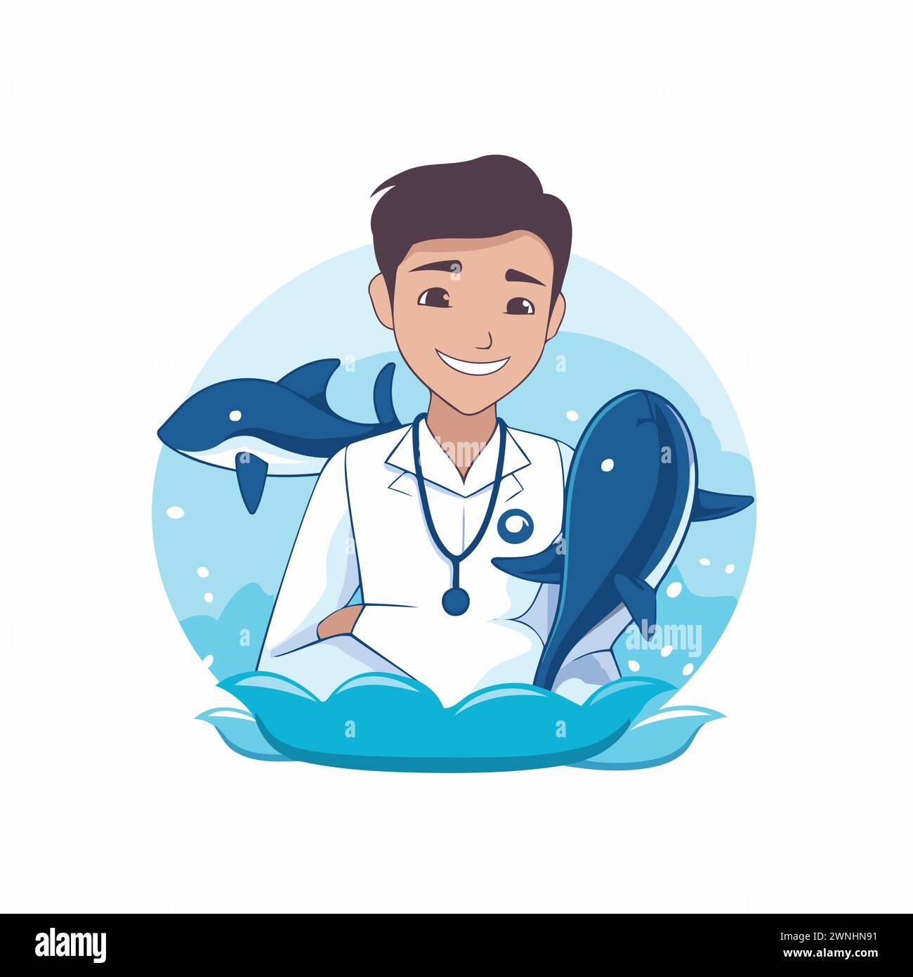 Ocean health vector vectors hi-res stock photography and images - Alamy