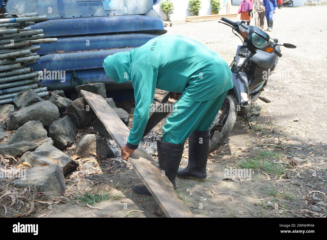 Stock Photo of a machine shop with some tools Stock Photo - Alamy
