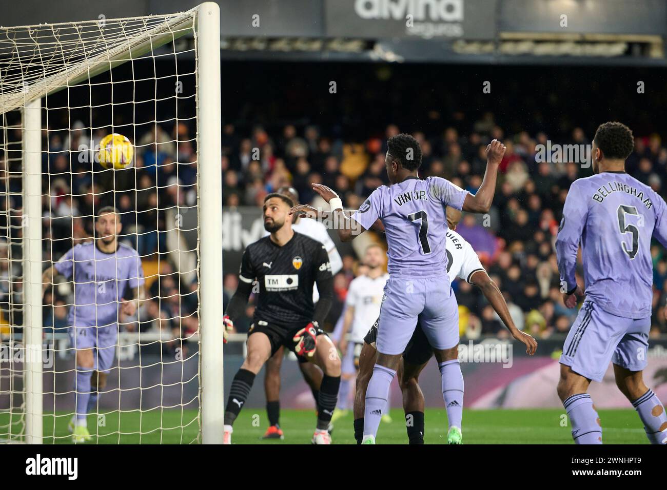 Vini jr Vinicius Jose Paixao De Oliveira Junior of Real Madrid goal in ...
