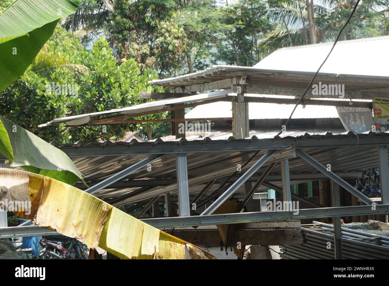 Stock Photo of a machine shop with some tools Stock Photo - Alamy
