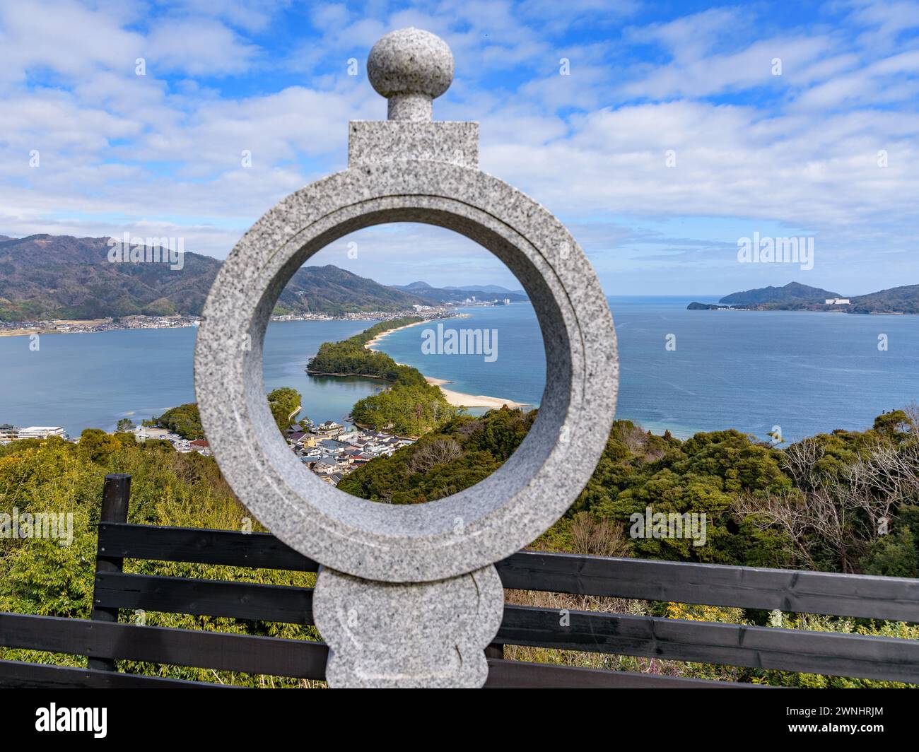 Amanohashidate on the Sea of Japan in north Kyoto prefecture considered ...