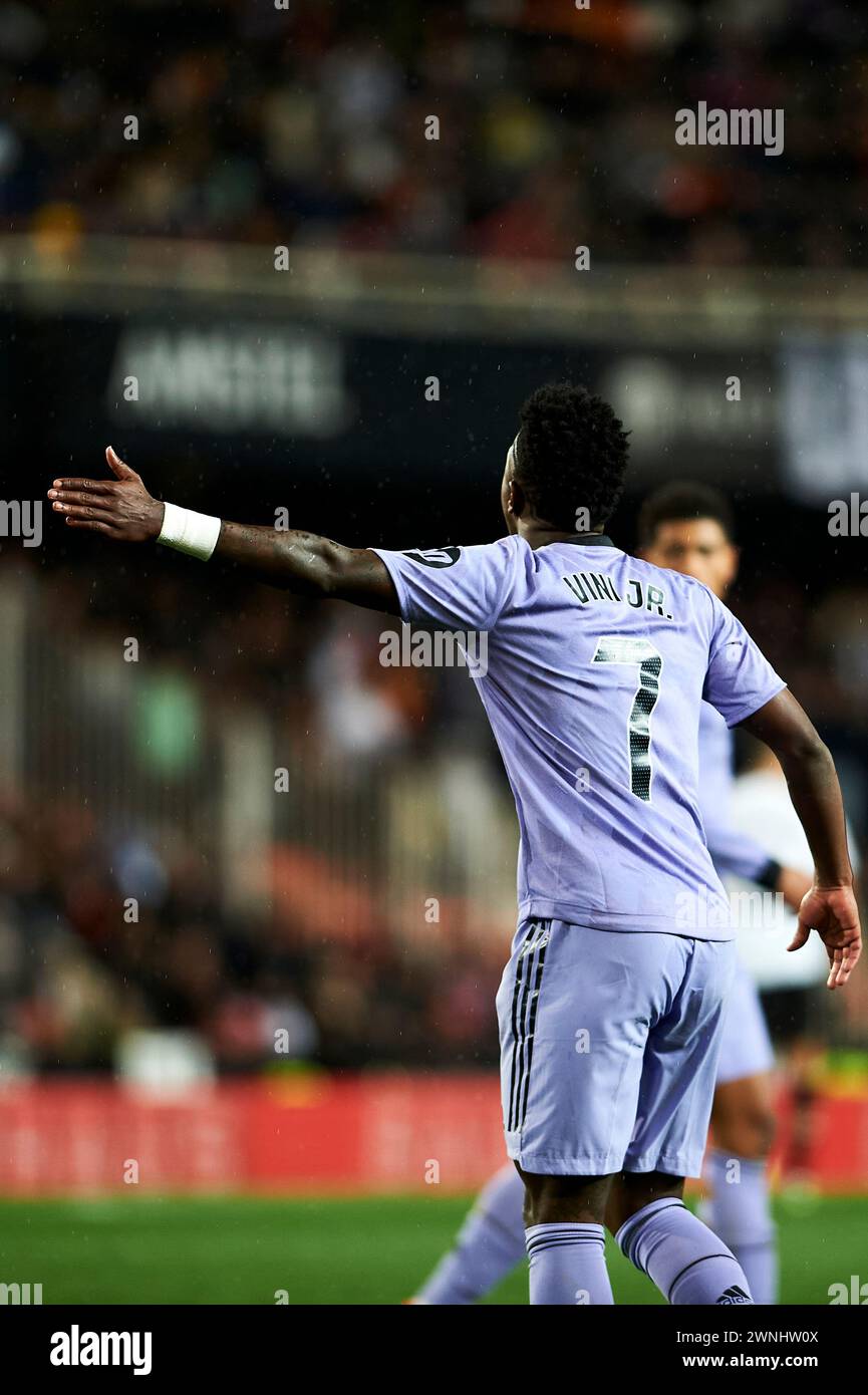 Vini jr Vinicius Jose Paixao De Oliveira Junior of Real Madrid in ...