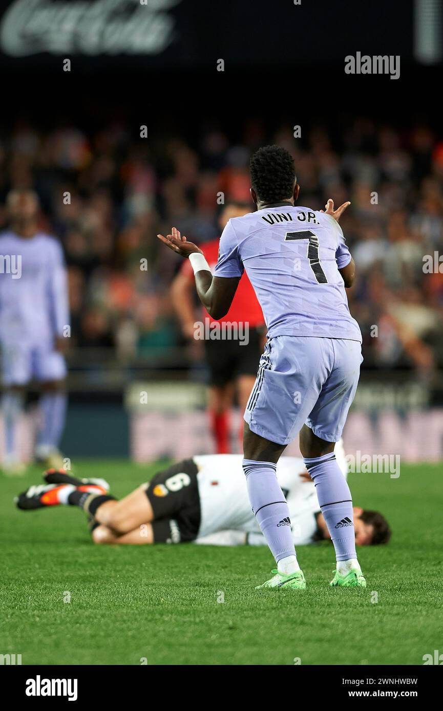 Vini jr Vinicius Jose Paixao De Oliveira Junior of Real Madrid in ...