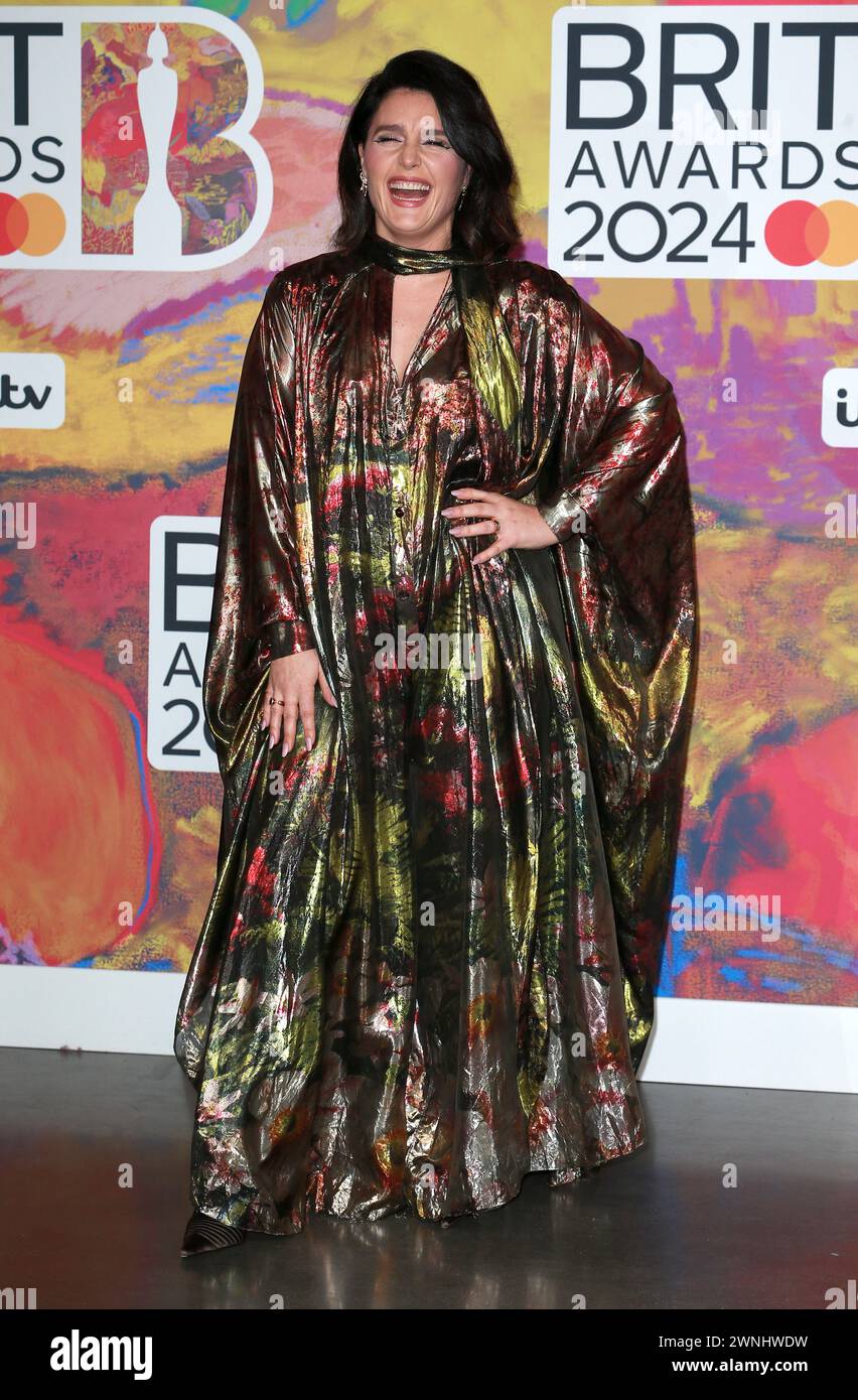London, UK. 02nd Mar, 2024. Jessie Ware attends the BRIT Awards 2024 at ...
