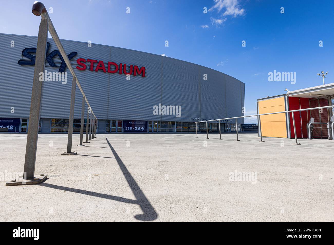 Sky stadium wellington view hi-res stock photography and images - Alamy
