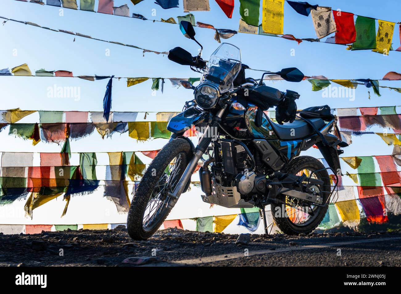 Feb.13th2024, Dehradun City Uttarakhand India. Adventure Motorcycle ...