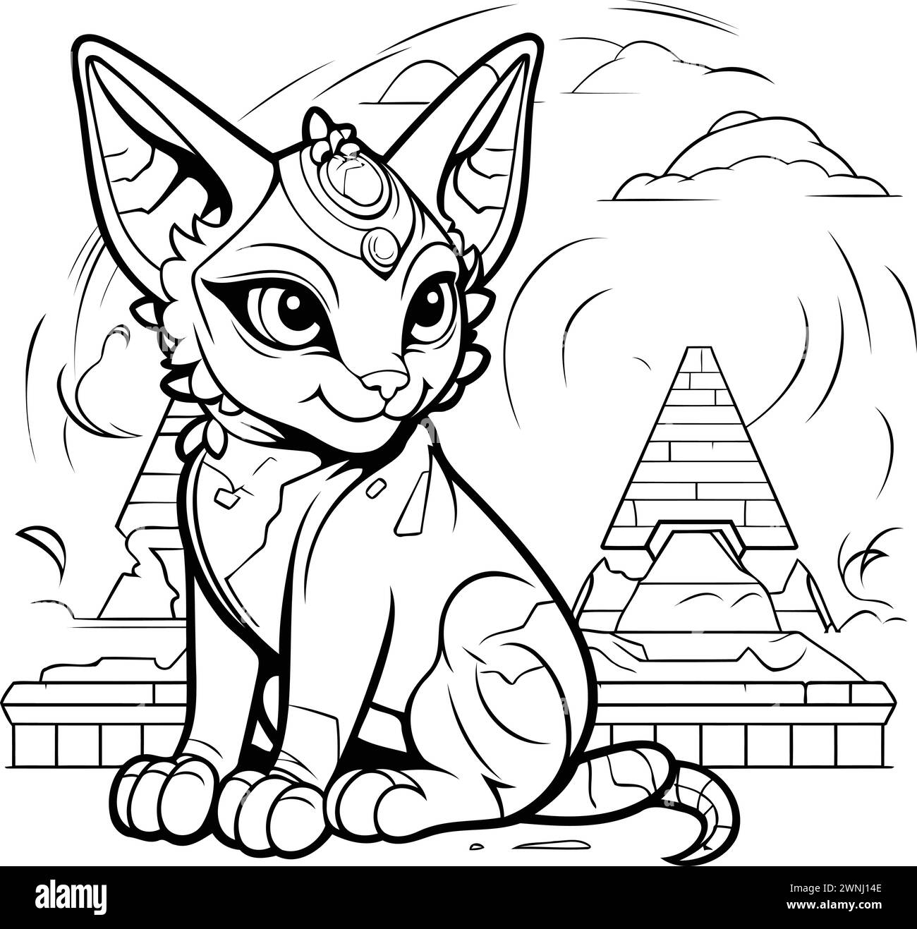Sphynx Stock Vector Images - Alamy
