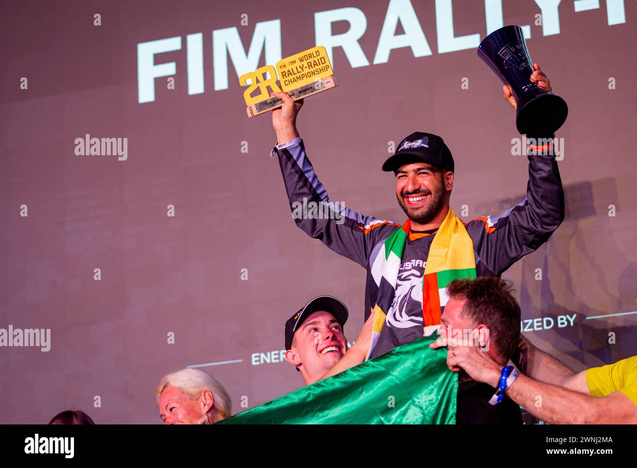 AHLI Abdulaziz (ARE), Yamaha YFM 700R Raptor, FIM W2RC, portrait during ...