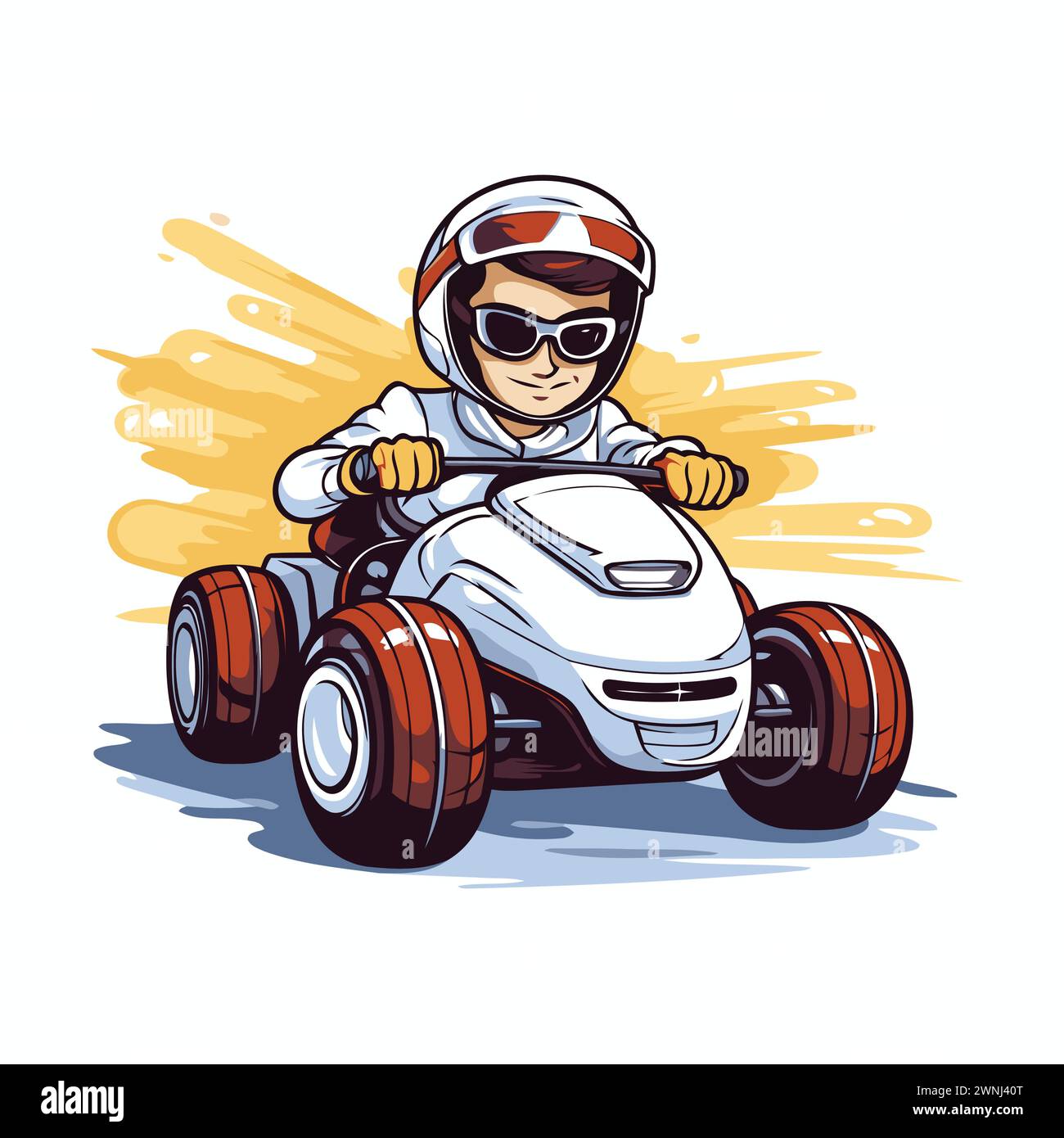 Boy racer car Cut Out Stock Images & Pictures - Alamy
